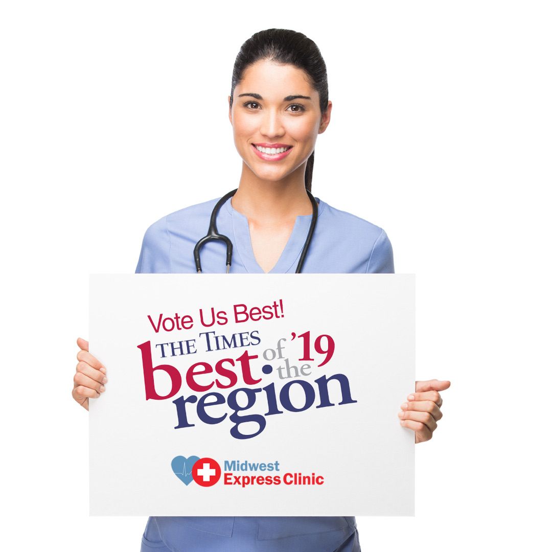 Vote Midwest Express Clinic a Best of the Region with NWI.com Vote Midwest Express Clinic a Best of the Region with NWI.com