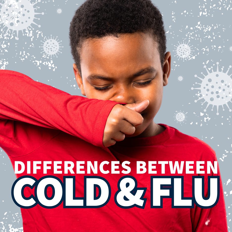 Know The Difference Between Common Cold and Flu Symptoms