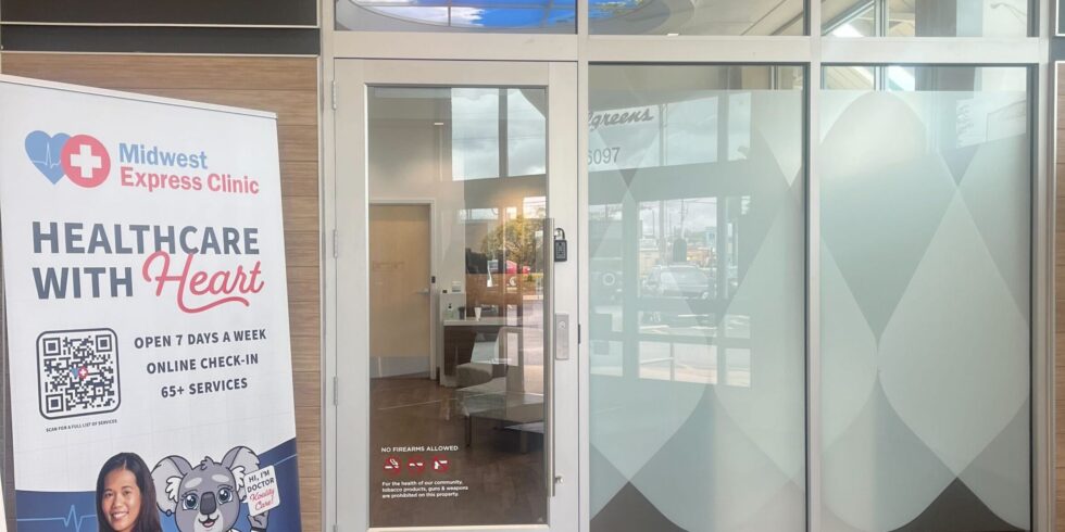 Urgent Care Merrillville next to Walgreens, IN | Midwest Express Clinic